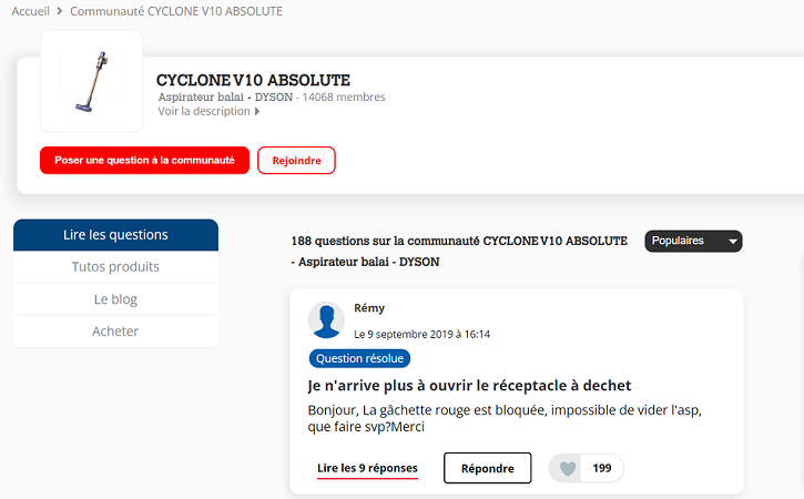 Dépannez vos appareils grâce à la communauté SAV Darty