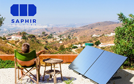 Panneau solaire Saphir Solaire LPF20001 - SAPHIR - Kit Solaire | Darty